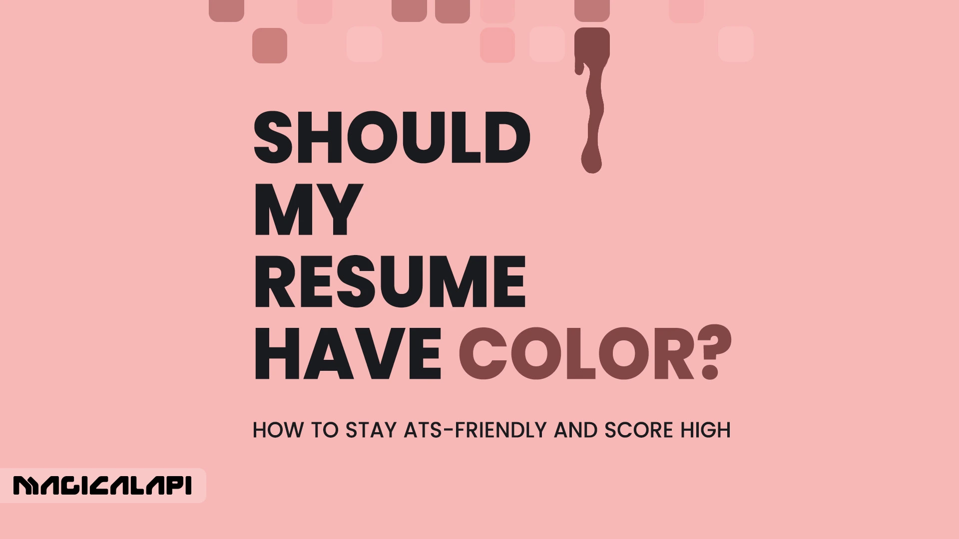 Should My Resume Have Color? How to Stay ATS-Friendly and Score High ...