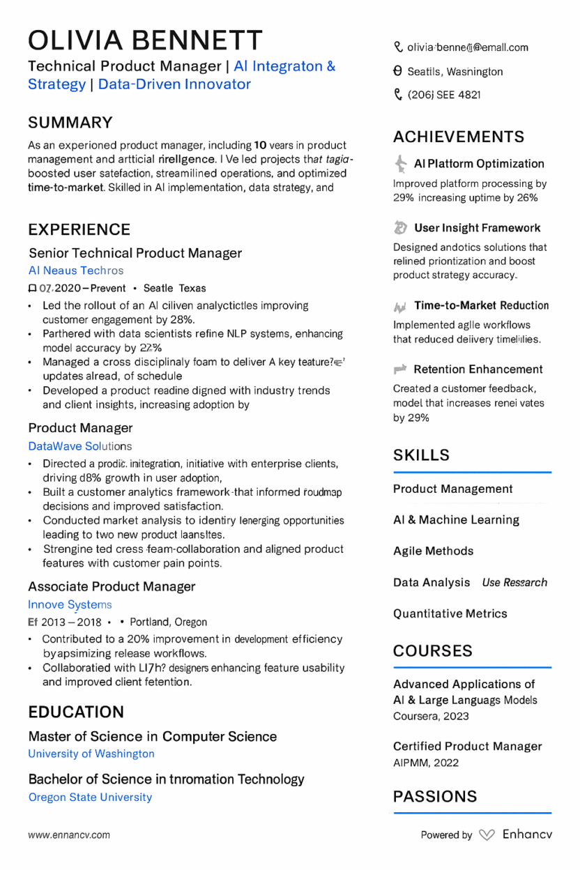 Product Manager Resume Templates You Can Copy Today - MagicalAPI